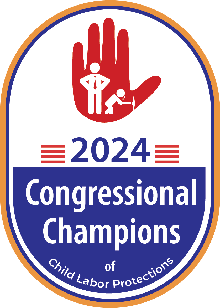 The Child Labor Coalition announces the 2024 Congressional Champions of ...