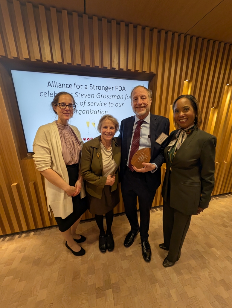 Celebrating Steven Grossman’s Legacy at the Alliance for a Stronger FDA ...