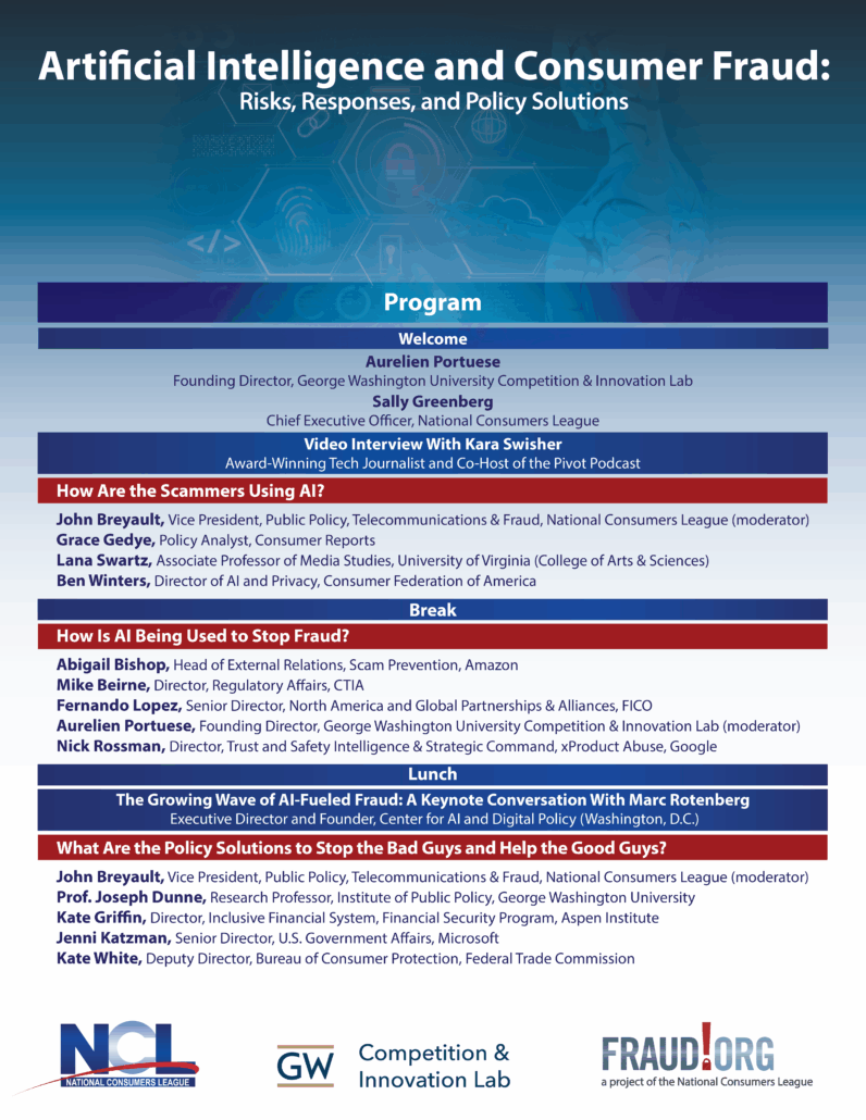 Artificial Intelligence and Consumer Fraud: Risks, Responses, and ...